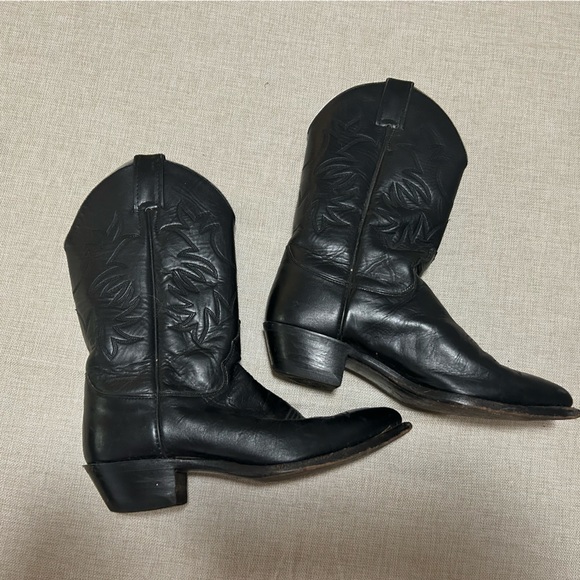 Justin Boots | Shoes | Vintage Justin Cowboy Cowgirl Boots | Poshmark